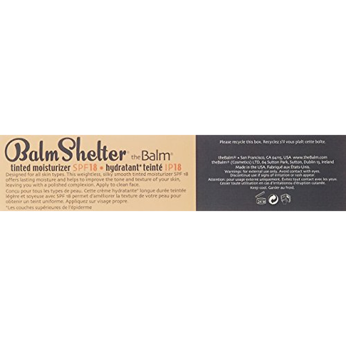 theBalm BalmShelter Silky-Smooth Tinted Moisturizer - Medium Dark