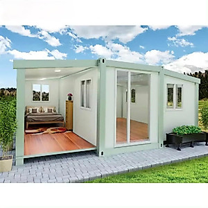 Small Prefabricated Home Convenient Expandable Container House Wall Sandwich Panel Detachable Container House