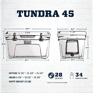 YETI Tundra 45 Cooler, Navy