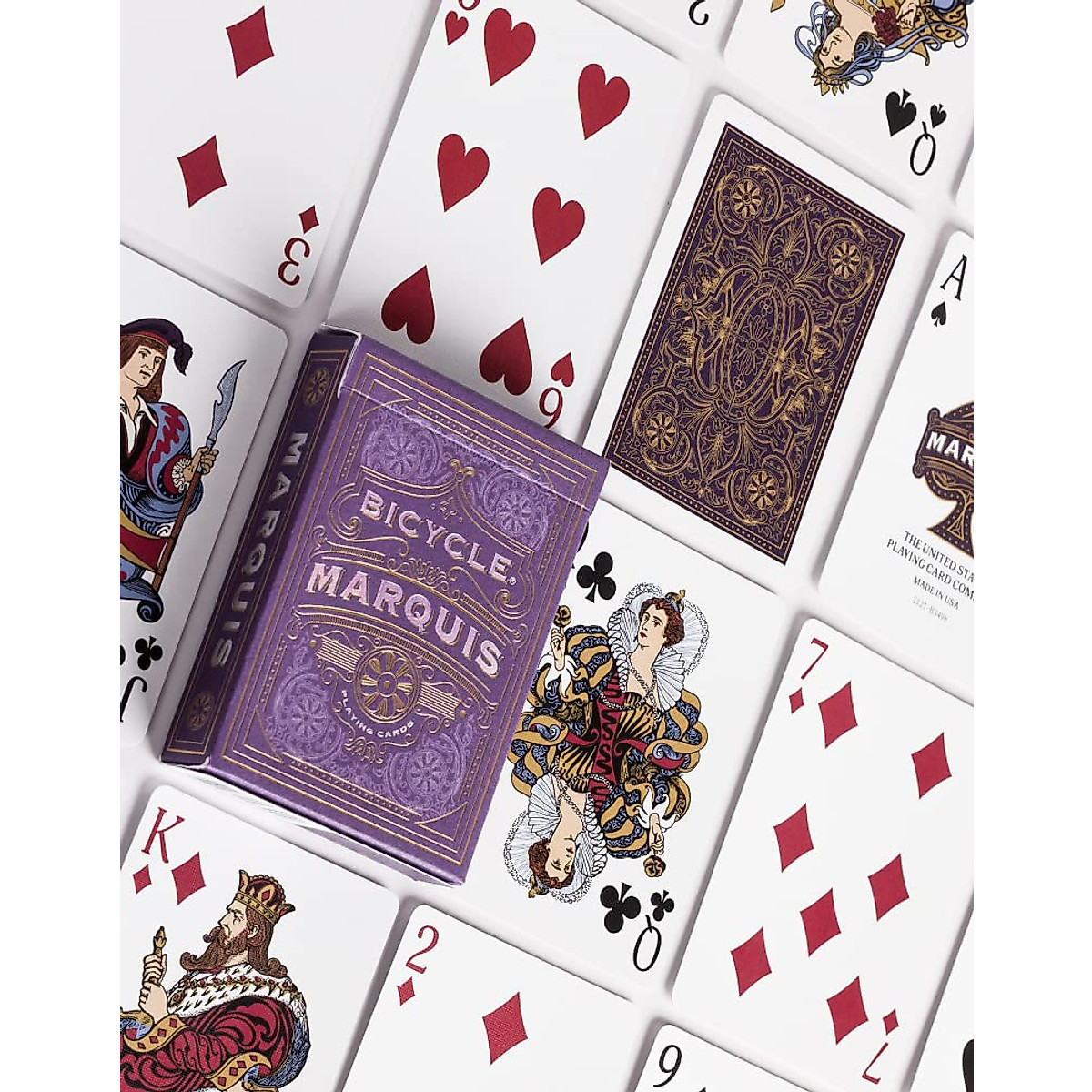 Bicycle Marquis Playing Cards, White
