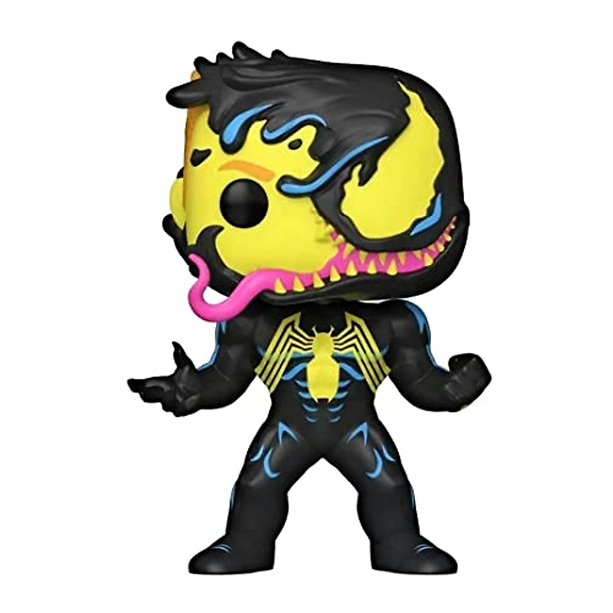 Black Light Venom (Eddie Brock) Funko Pop &Tee Size Large
