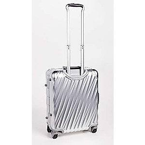 TUMI 19 Degree Aluminum Continental Carry On Suitcase, Silver, One Size