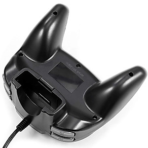 KIWITATA 2 Pack N64 Controller, Classic Mini N64 Wired USB 64-bit Upgraded Joystick Game Pad Joypad Controller for Windows PC/Mac Black & Gray