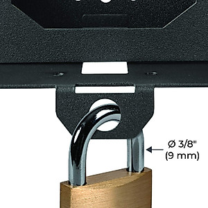 VOSKER Metal Security Box for V150 Outdoor Security Camera - Protective Heavy Duty Steel Case, Weather & Animal Resistant, Easy Accessible Panel