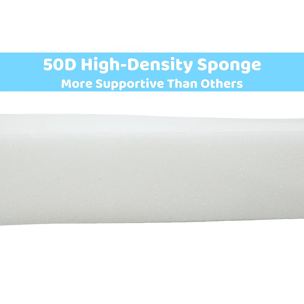 FangKAII Sagging Mattress Support – 2" x 24" x 60" Under Mattress Support for Deep Sags, Adds Firm Support to Prevent Sagging, Extend Mattress Life for Better Sleep
