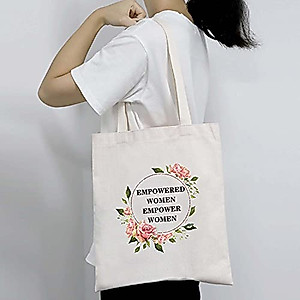 Feminist Tote Bags For Women Empowerment Gift Empowered Women Empower Women Gift (Empowered women TG 2)