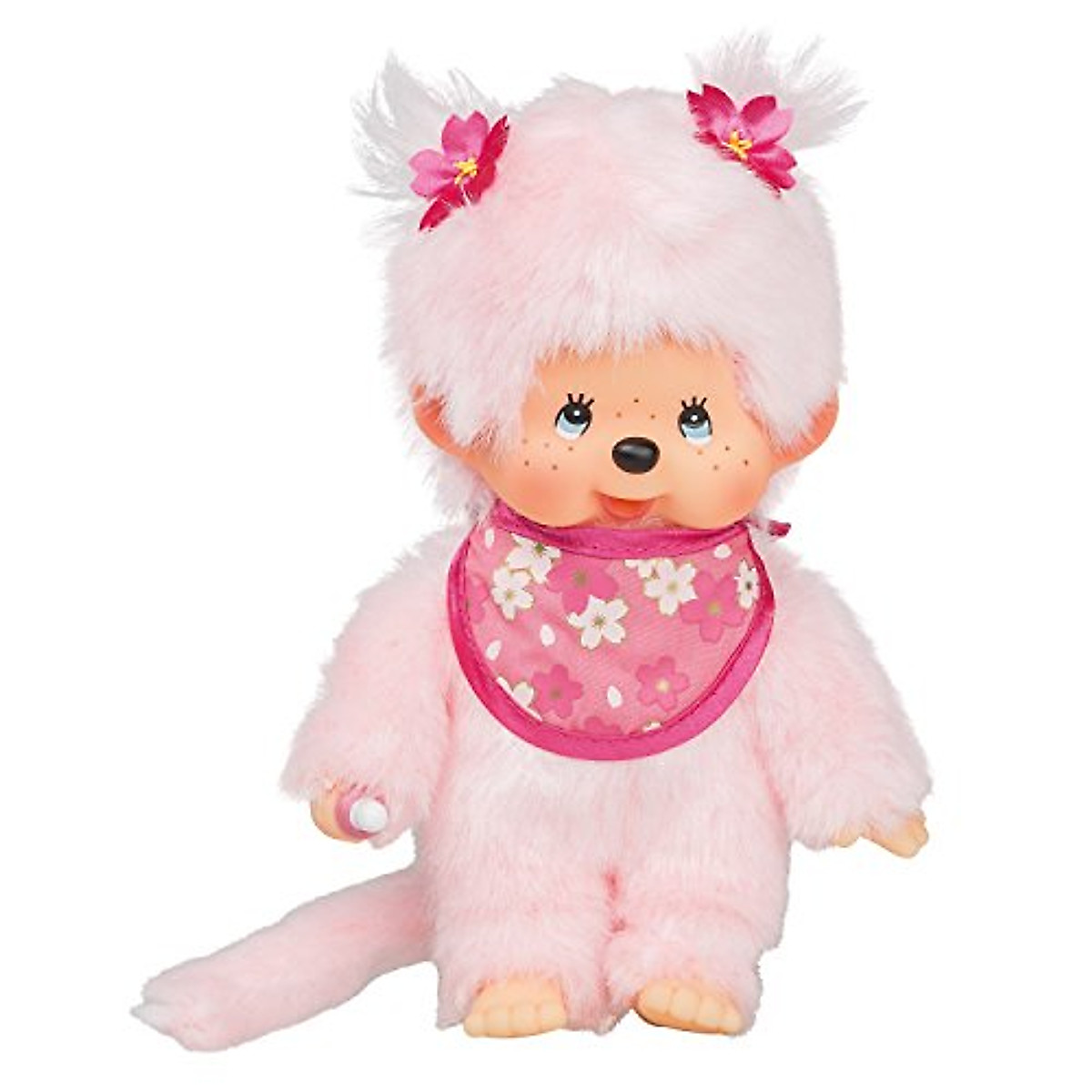 Monchhichi Sakura (Cherry Blossom) Girl Plush Toy - Pink