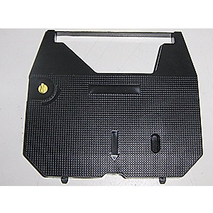 EBS Premium Quality Black Correctable Brother Typewriter Ribbon Cartridge Compatible with Nu-Kote #B199 GRC #T333 DataProducts #R1420 and fits Brother series AX, GX, SX, WP, ZX, & ML Series EM30, EM31, EM31-II, EM350, EM350E