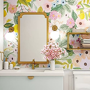 Uieke 4Pcs Artificial Cherry Blossom Flower, Silk Peach Flowers Fake Plants Arrangement for DIY Garden Home Wedding Party Decor Pink