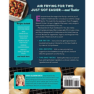 The Essential Air Fryer Cookbook for Two: Perfectly Portioned Recipes for Healthier Fried Favorites