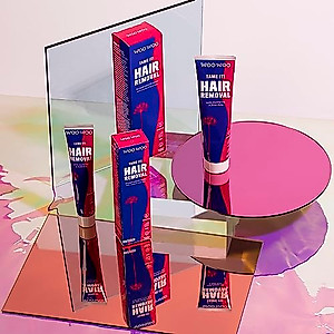 WooWoo - Tame It! In-Shower Natural Hair Removal Depilatory Cream | No Irritation Vegan Hair Remover For Sensitive Skin - Legs, Bikini, Intimate Areas (1.7 oz | 50 ml)