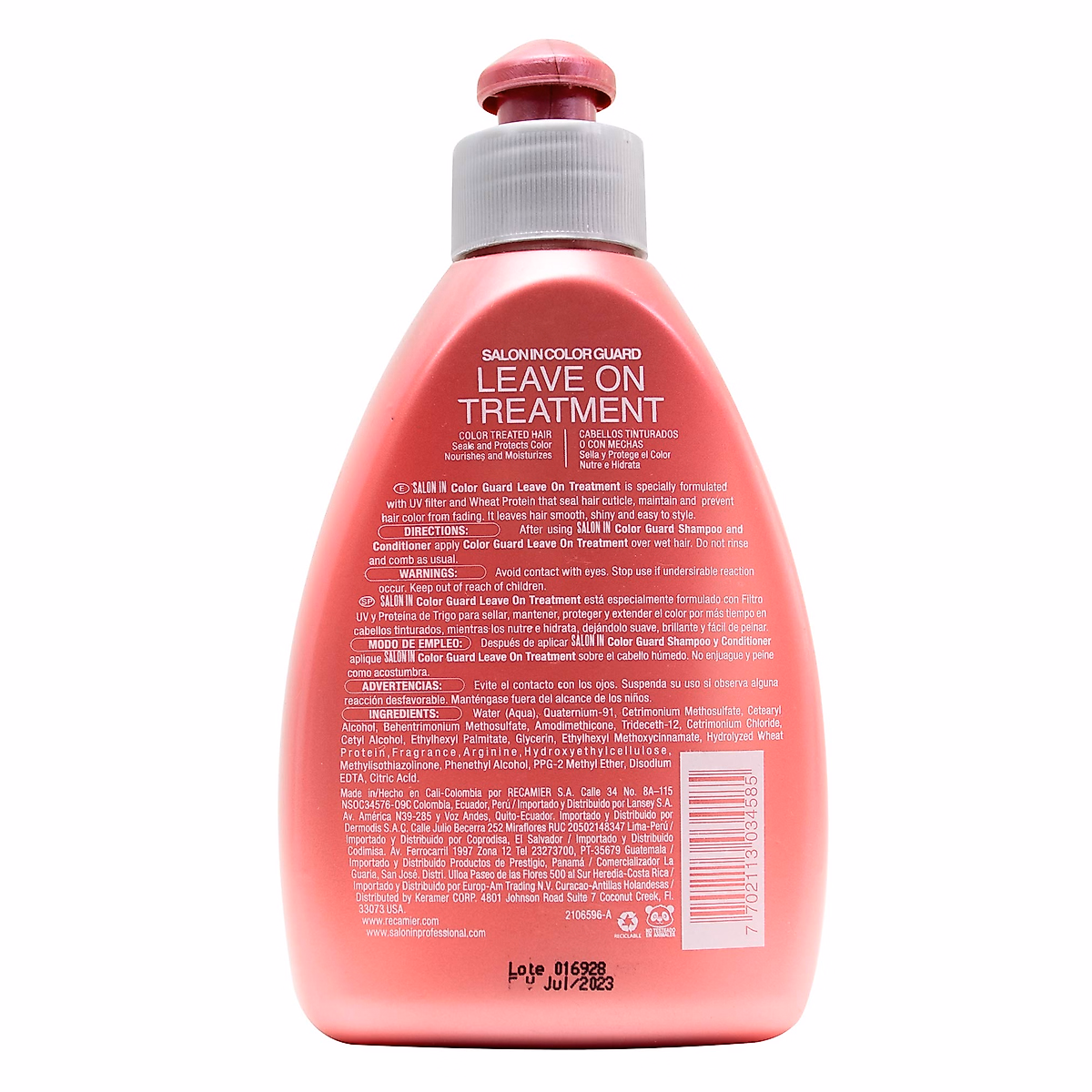 Recamier Professional Salon In +Pro Color Guard Leave On Treatment x 10.1 oz/fl