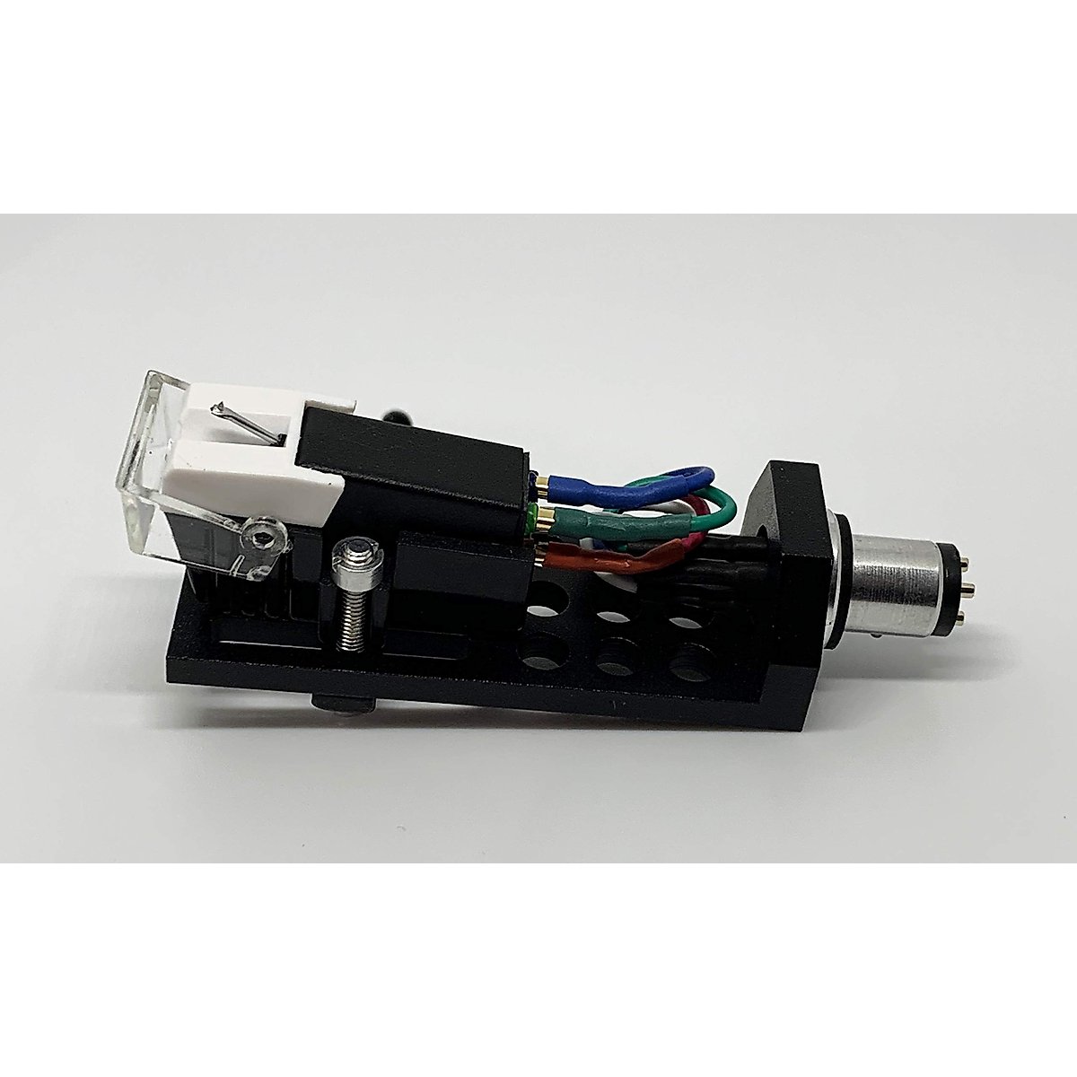 Pfanstiehl Cartridge and Stylus,Conical needle and Black Headshell with mounting bolts for Technics SL-1200,SL-1210,SL-1600,SL-1610,SL-1700,SL-235,SL-23A,SL-B2,SL-B202,SL-B205,SL-B3