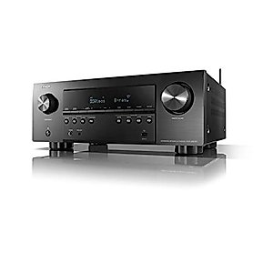 Denon AVR-S960H 8K Ultra HD 7.2 Channel (90Watt X 7) AV Receiver 2020 Model - Built for Gaming, Music Streaming, 3D Audio & Video, Alexa + HEOS, Black (Discontinued by Manufacturer)