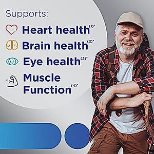 Centrum Minis Silver Multivitamin for Men 50 Plus, Multivitamin/Multimineral Supplement, Vitamin D3, B-Vitamins and Zinc, Non-GMO Ingredients, Supports Memory and Cognition in Older Adults - 280 Ct