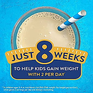 PediaSure Grow & Gain with 2âââ€š¬ââ€ž¢-FL HMO Prebiotic, Kids Nutrition Shake, Vitamins C, E, B1, B2, Non-GMO, Vanilla, Bottle, 8 Fl Oz, 24 Count