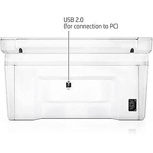 HP Laserjet Pro AIO Wireless Monochrome Laser Printer for Home Office, Print Scan Copy, 19ppm, 600 dpi, 150-Sheet Paper Tray, Mobile Printing, Work with Alexa, w/SPS Printer Cable