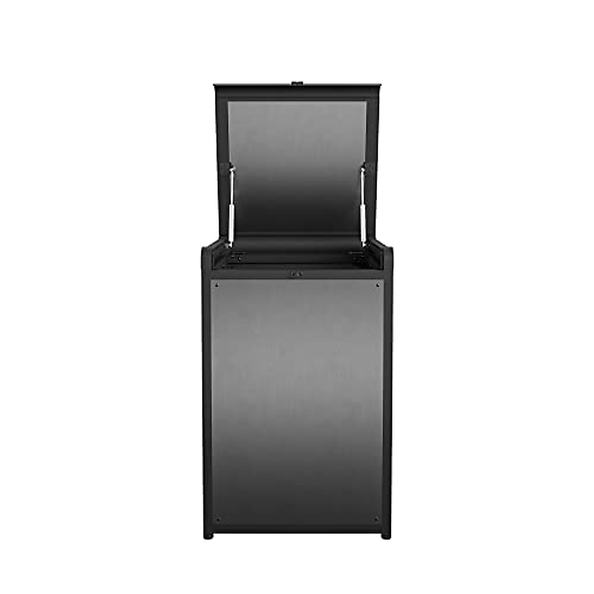 COSCO 88910GRY1E BoxGuard Heavy Duty Multi-Purpose Outdoor Storage & Delivery Box, 55 Gallons, Aluminum