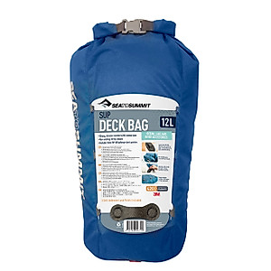Sea to Summit SUP Deck Bag, Stand-Up 12L Paddleboard Dry Bag, Blue