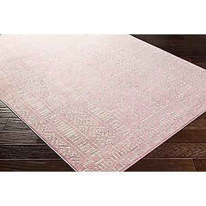 Artistic Weavers Dianne Area Rug 5'3" x 7'3", Pale Pink/Cream