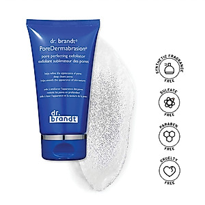 Dr. Brandt PoreDermabrasion. Pore Perfecting Exfoliator that Refines the Appearance of Pores, Deep Cleans and Improves Skin Texture , 2 oz.