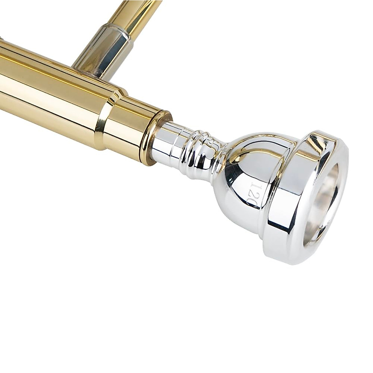 Glory Professonal Silver Plated Alto Trombone Mouthpiece 12c