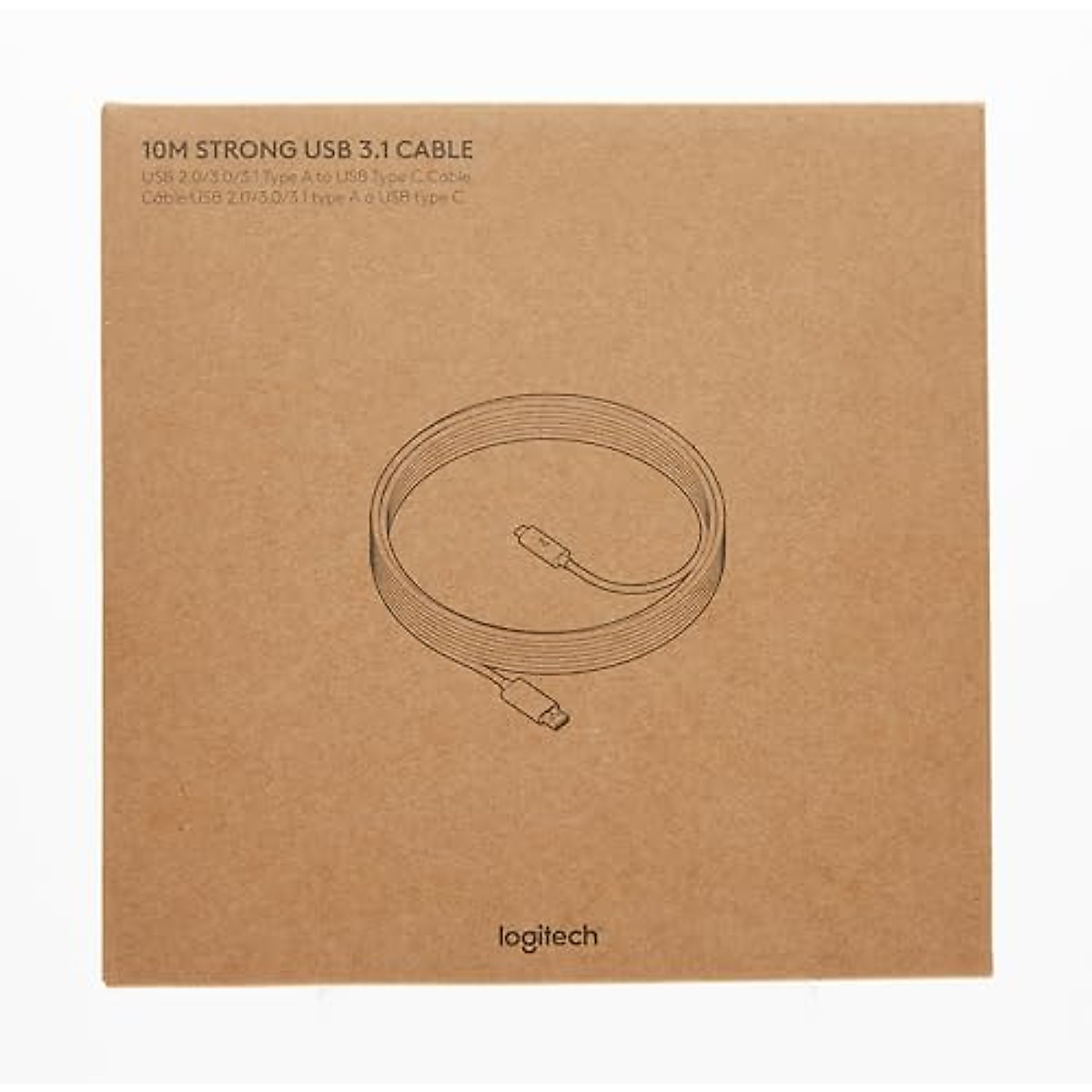 Logitech 10M Strong USB 3.1 Cable