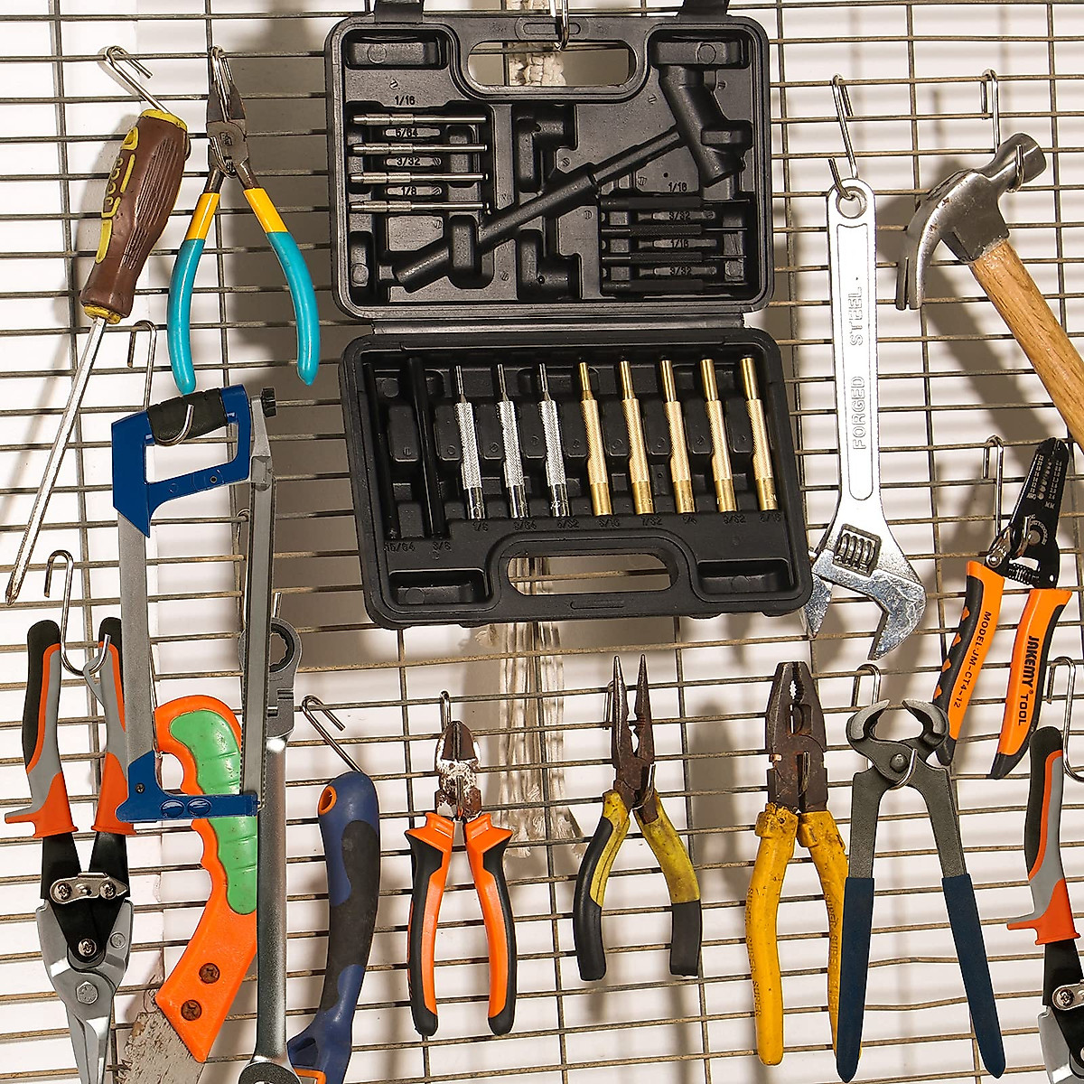 CZYJOE 30 Pack Heavy Duty S Hooks Pan Holders Pot Rack Hooks for Hanging Kitchenware, Utensils, Mugs, Bags, Plants, Clothes