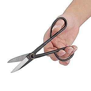205mm Long Handle Bonsai Scissors Pruning Shear Bud Leaves Trimming Tool Practical Garden Equipment
