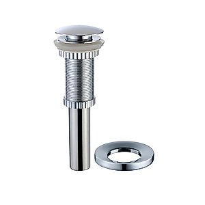 Kraus PU-10-MR-1CH Pop Up Drain and Mounting Ring Chrome