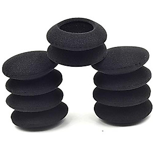 5 Pairs Sponge Foam Ear Pads Ear Cushions Covers Replacement for Sony MDR-G74SL Street Style, MDR-IF240R, MDR-15, MDR-NC6, MDR-NC5, MDR-210, MDR-101, SRF-HM33, SRF-H4 60mm