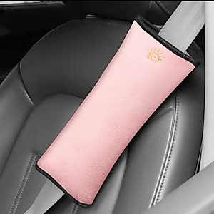 Yingliqi Seatbelt Pillow for Kids in Car, Safety Belt Cushion Kids, Travel Head Neck and Shoulder Car Seat, 2 Packs (Yingliqi2021)