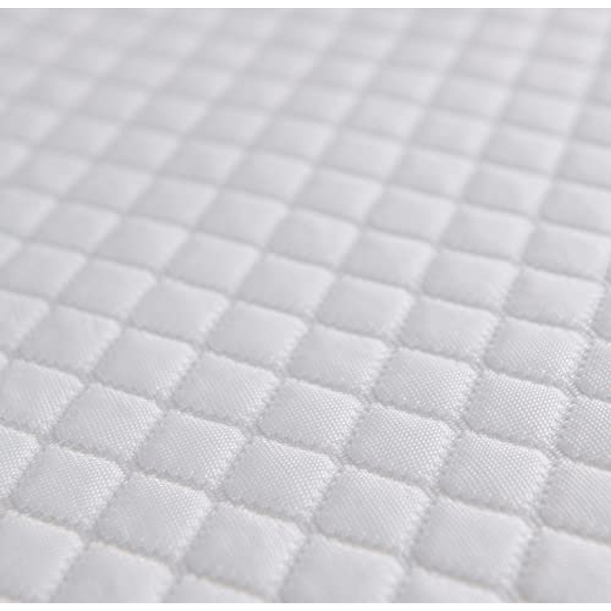 HIGHSEASON 100% Waterproof Cooling Mattress Protector King Size with 3D Air Fabric Cooling Feel Ultra Soft Protector Cover Breathable Noiseless Fitted 8" - 21" Extra Deep Pocket (78"X80", White)