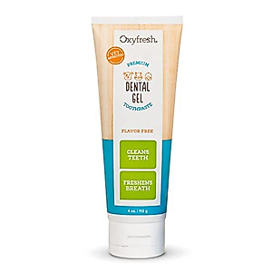 Oxyfresh Premium Dog Toothpaste – Best Dog Teeth Cleaning & Dog Plaque and Tartar Fighter – Safe for Cat Toothpaste Too – Vet Formulated Pet Toothpaste, 4oz