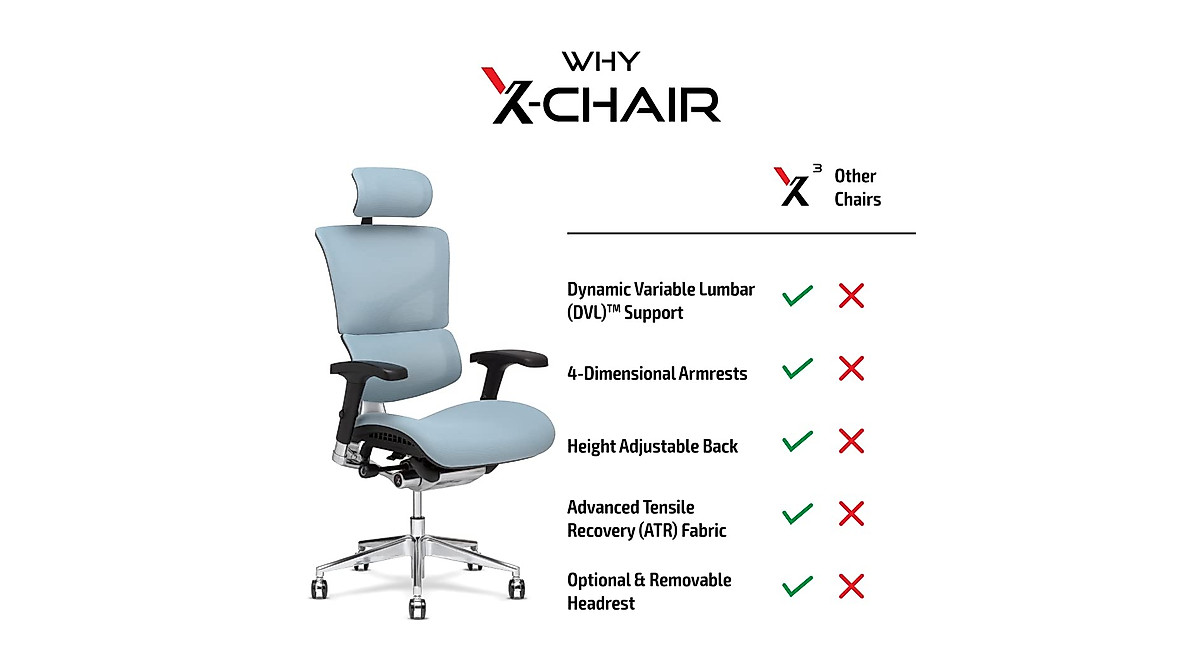 X-Chair X3 Office Chair: Ultimate Comfort & Support