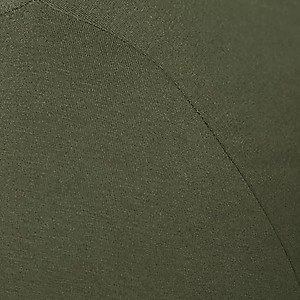 Amazon Essentials Women's Classic-Fit Long-Sleeve Crewneck T-Shirt (Available in Plus Size), Olive, Large