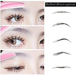 ABOAT 48 Pieces Facial Razor Eyebrow Razor Trimmer Shaper Shaver with Precision Cover for Men and Women