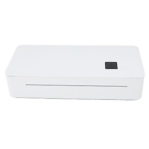 Asixxsix Portable BT Thermal Printer, Compact Mini Printer with BT Connectivity for Office, Home, Study, 8.5 X 11 Thermal Paper, Lithium Battery, for Home Use