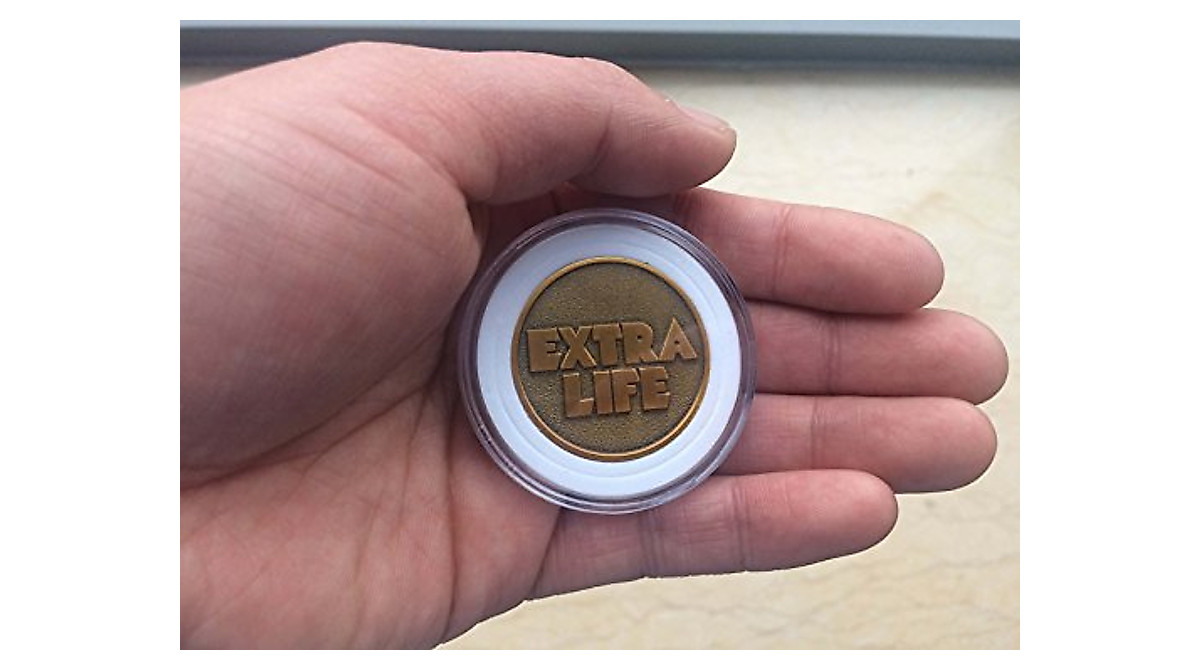 Buy Ready Player One Extra Life Coin - Bronze Replica