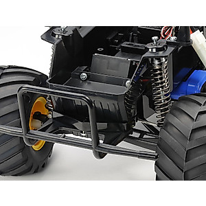 Tamiya TAM58547 The Midnight Pumpkin, Black Edition 1/12 Monster Truck Kit, Brown