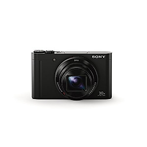 Sony Cyber-shot DSC-WX500 Digital Camera (Black) Bundle [Japan Import]