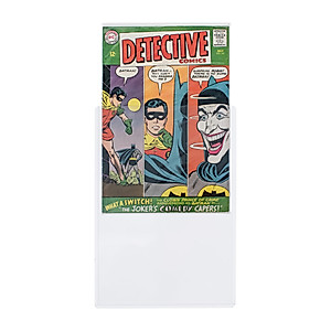 BCW Silver Age Comic Book Top loaders (Pack of 10) | Crystal Clear PVC, Migration-Free | Protects Comic Books, Photos, Prints | Rigid Top-Loading Design | Double Pack Convenience | Hard Comic Case