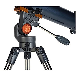 Celestron – AstroMaster LT 70AZ Refractor Telescope – Easy-to-Use Telescope for Beginners with Full-Height Tripod Included – BONUS Astronomy Software Package