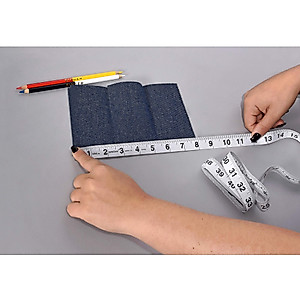 Singer 54328 ProSeries Marking Pencils and Tape Measure, Red, Yellow, Blue, White 3 Piece