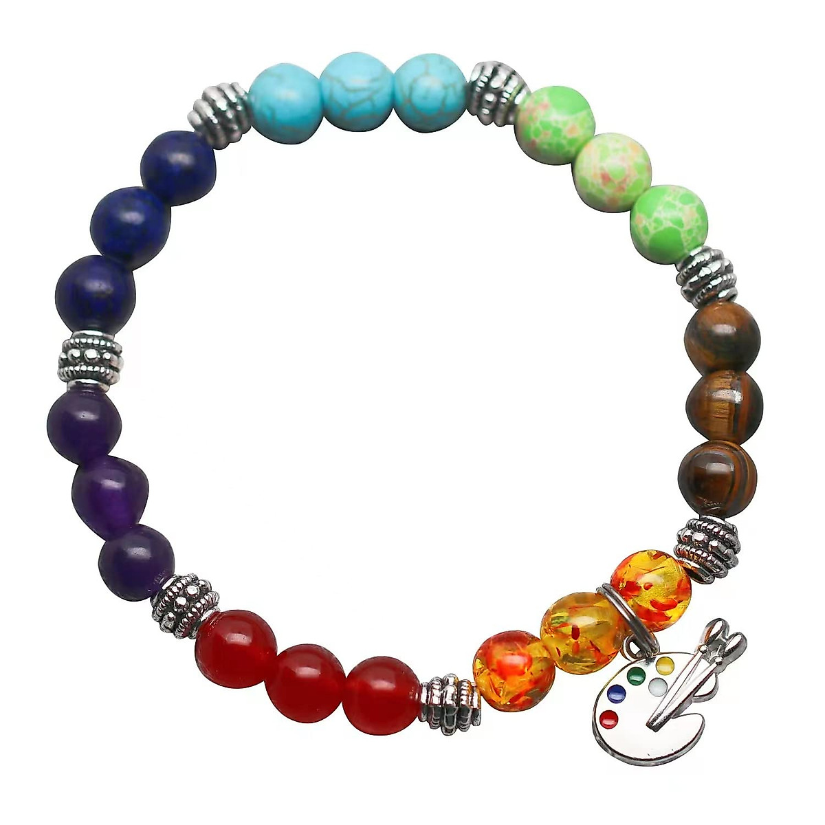 VALAFO Artist Bracelet Gifts for Women a Painter Artistic Bracelets Painters Palette Jewelry Art Artist Bracelet