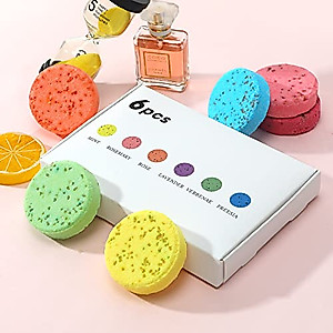 Shower Steamers, 24PCS Sharing Pack Aromatherapy Shower Steamers, Vaporizing Shower Bombs with Organic Essential Oils Enjoy Home Spa, Shower Steamers for Women & Men - 4 Boxes