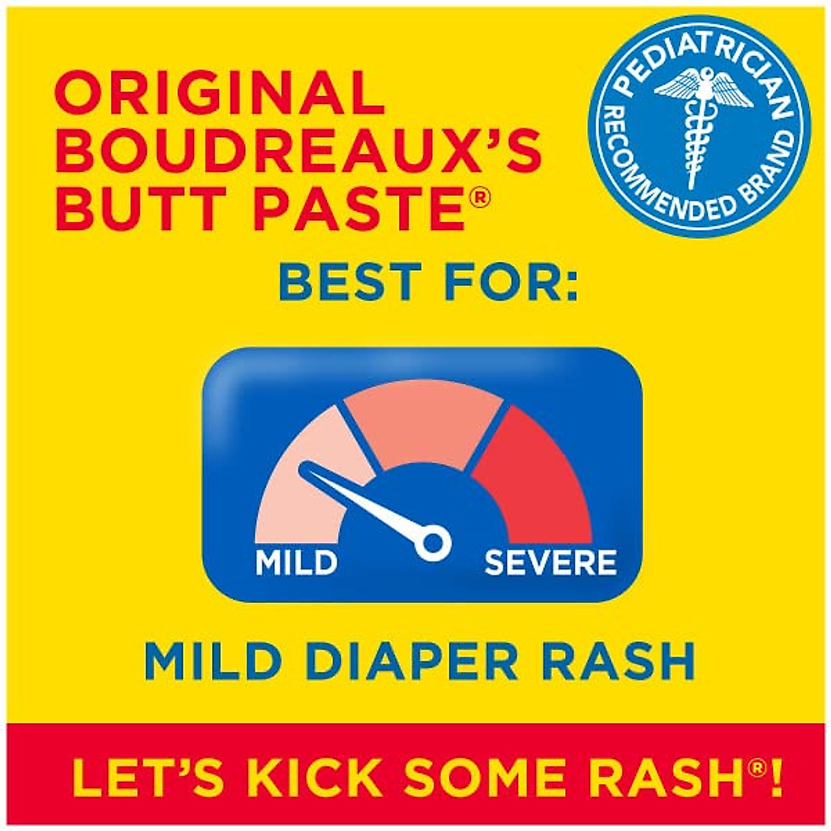 Boudreauxs Butt Paste Diaper Rash Ointment, vJBQdk, Original - Contains 16% Zinc Oxide - Pediatrician Recommended - Paraben and Preservative-Free - 2Pack (4 Ounce)