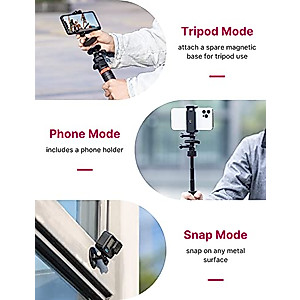 Magnetic Chest Mount Holder for Gopro - ULANZI GP-17 Action Camera Quick Release POV Vlog Accessories I 45N Strong Suction I Phone Holder I Carrying Bag I for Gopro Hero 11 10 9 8 DJI Action insta360