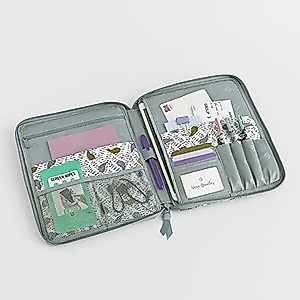 Vera Bradley Women's Cotton Tablet Organizer, Citrus Paisley - Recycled Cotton, One Size