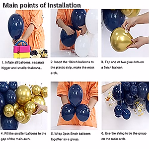 Red Yellow Blue Green Black Silver Balloon Arch Garland Kit-135pcs Red Blue Green Yellow Silver Colourful Balloons For Superhero Party, Birthday Party, Baby Shower, Graduation